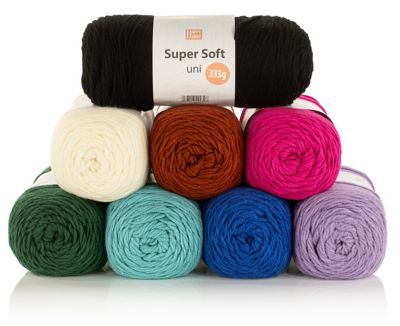 Happy Hobby Wolle Super Soft uni online kaufen | buttinette Bastelshop