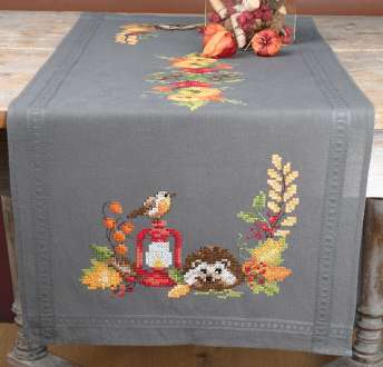 Stickloper "Egel & Zonnebloem" online kopen | handwerkwinkel buttinette