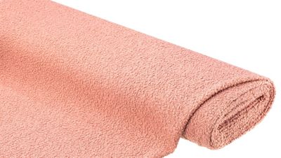 Tissu bouclé stretch, rose | acheter en ligne sur buttinette - loisirs ...