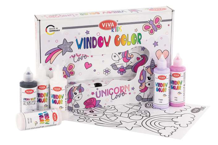 Window Color Set "Unicorn Love", 6x 90 ml online kaufen | buttinette ...