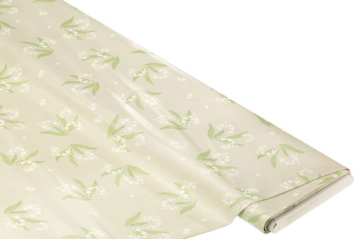 Abwaschbare Tischwäsche/Wachstuch "Maiglöckchen", natur-color online ...